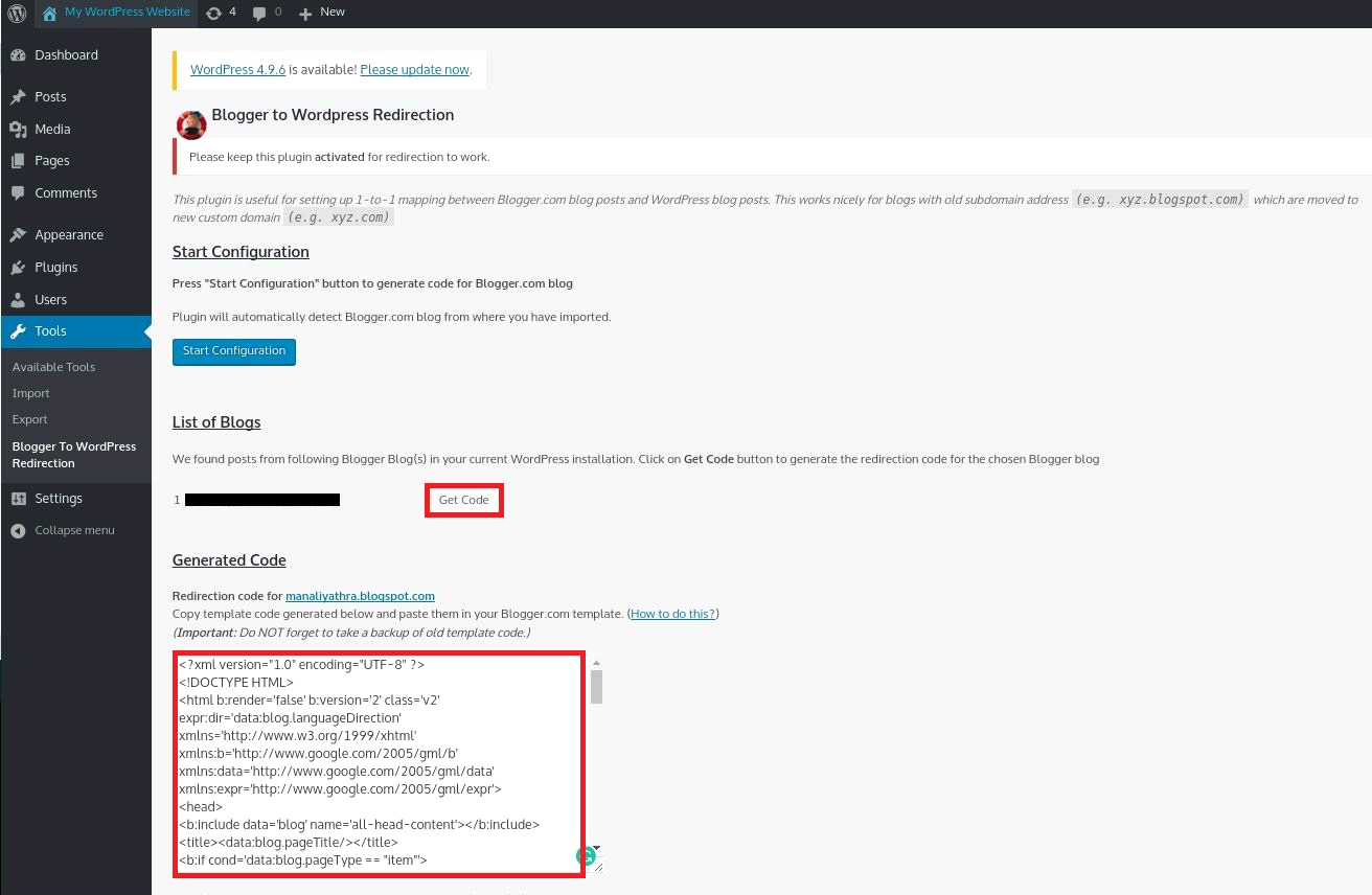 Blogger To Wordpress Redirection Using Plugin Webhostingpeople