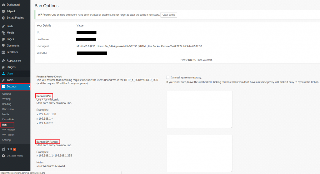 How To Restrict IP Addresses From Accessing WordPress Dashboard? - WebHostingPeople Knowledge Base